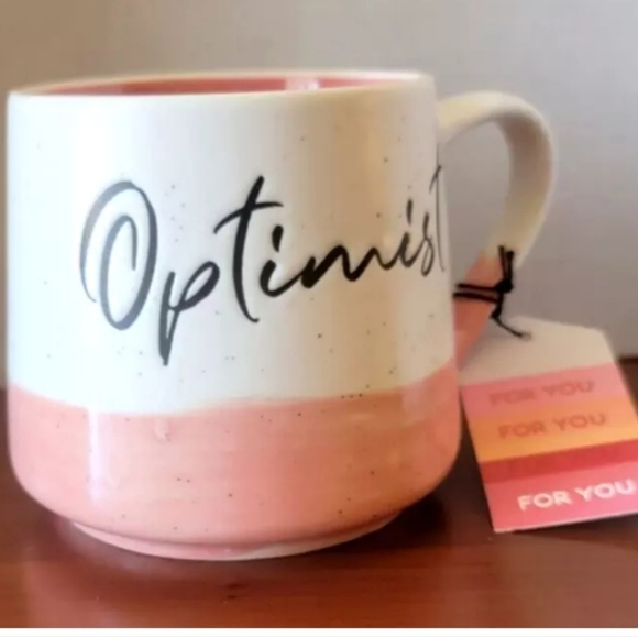 Good Day | Dining | Its A Good Day For A Good Day Optimist Pink Cream ...